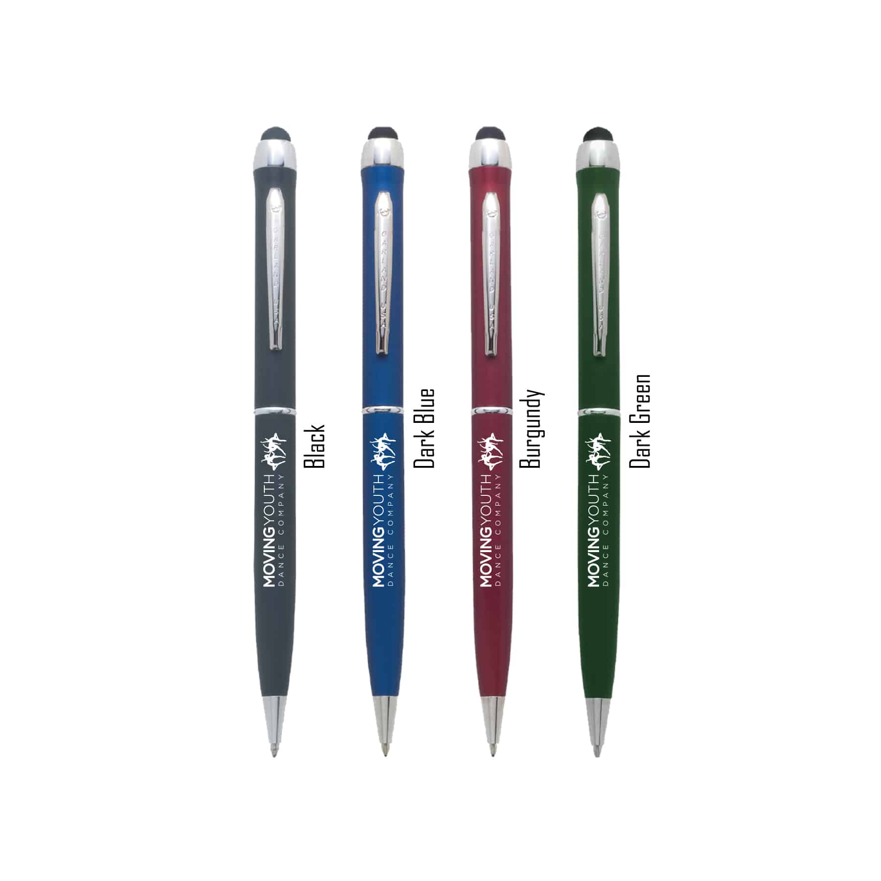Stylus Collection- Garland® USA Made Hefty | Matte Pen | Chrome Accents ...