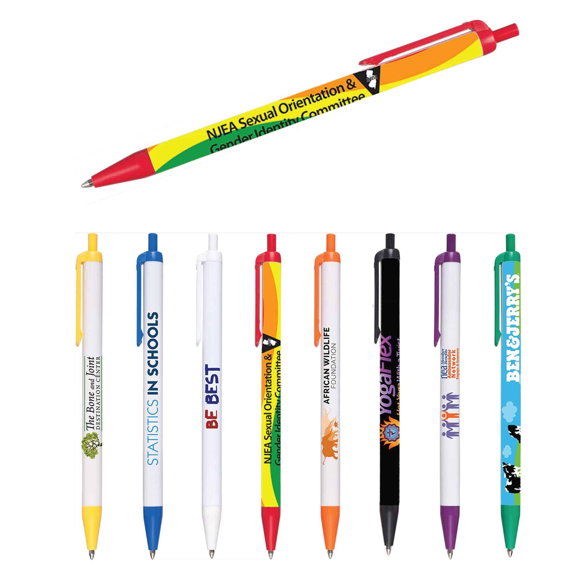 USA Value Click Full Color Pen – Branded USA Made Pens